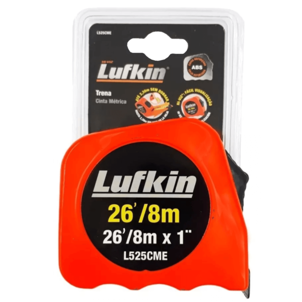 Trena 8m Laranja Lufkin | Projette Parafusos